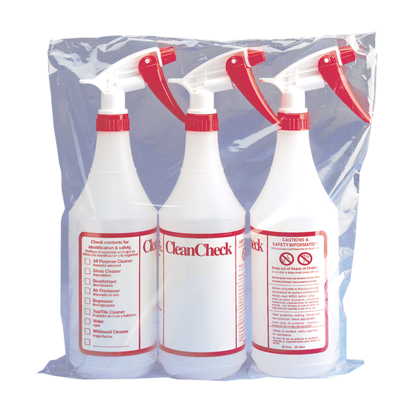 Cleancheck® 3 Pack Bottles - Tolco Corporation